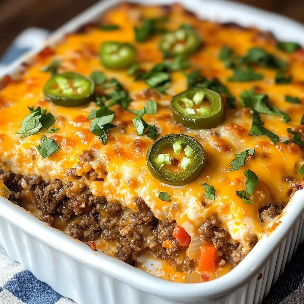 Easy Cheesy Keto Taco Casserole (10-Minute Recipe)